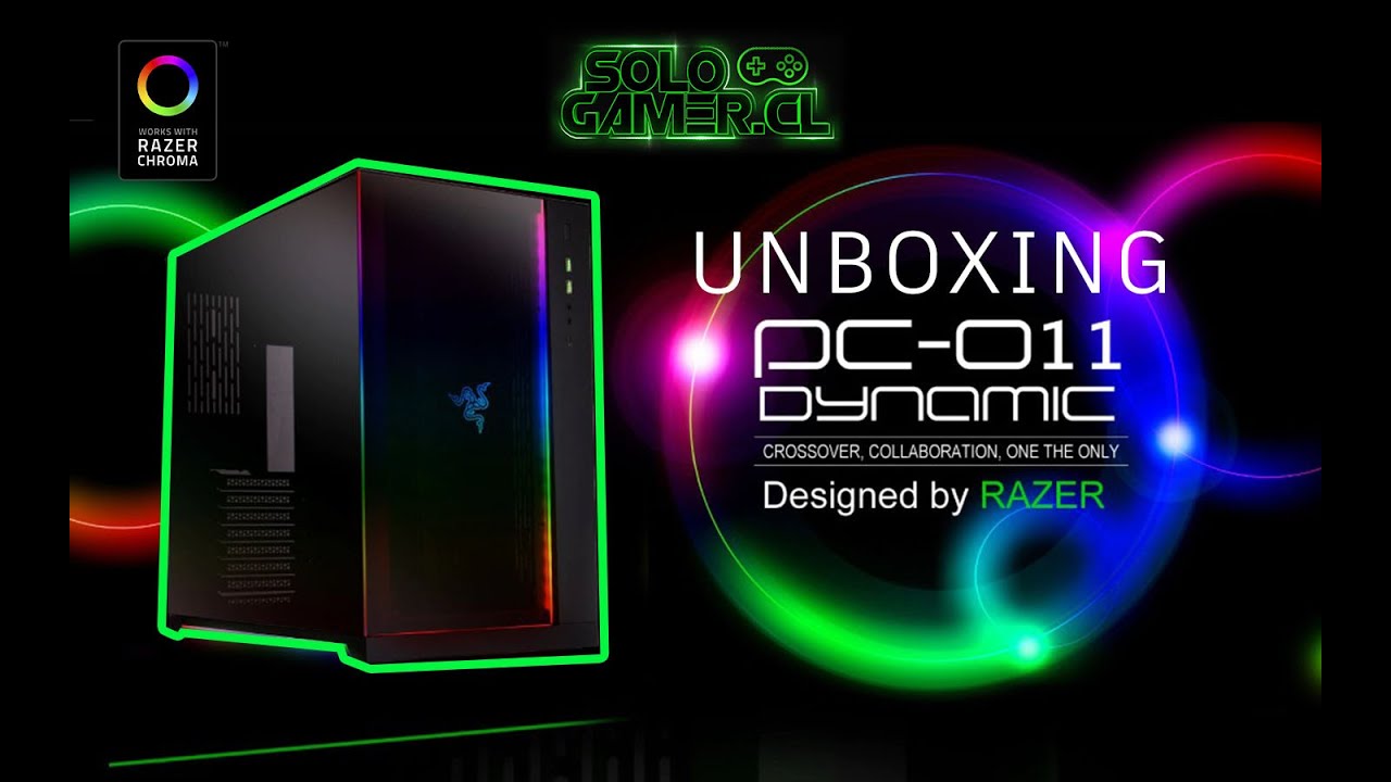 UNBOXING PC-011 DYNAMIC RAZER - SoloGamer