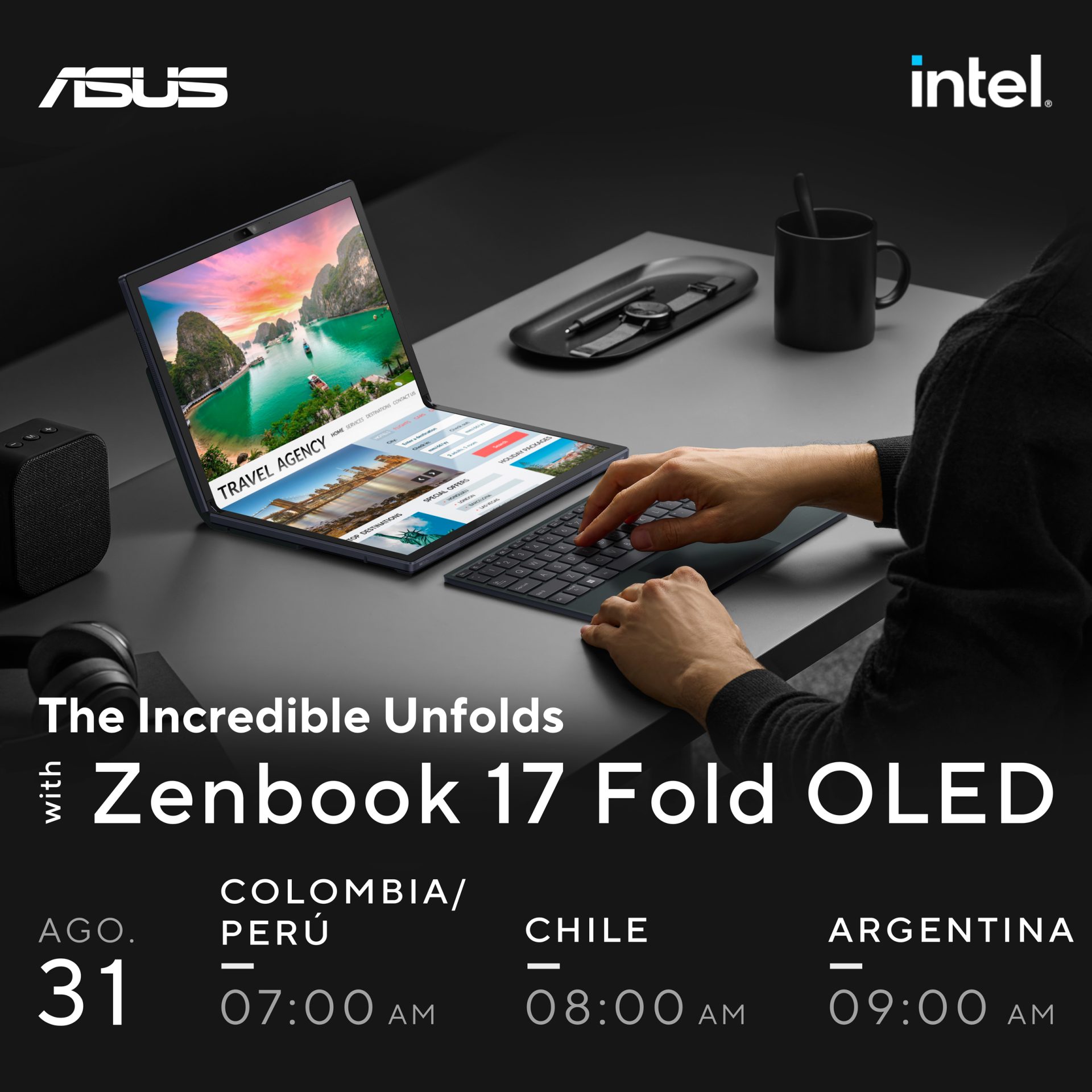 ASUS anuncia el evento de lanzamiento virtual de la Zenbook 17 Fold ...