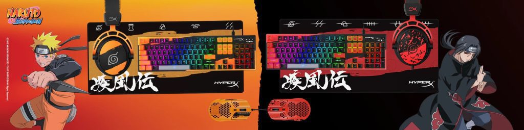 HyperX lanza Edición Limitada HyperX x Naruto: la Colección Shippuden ...