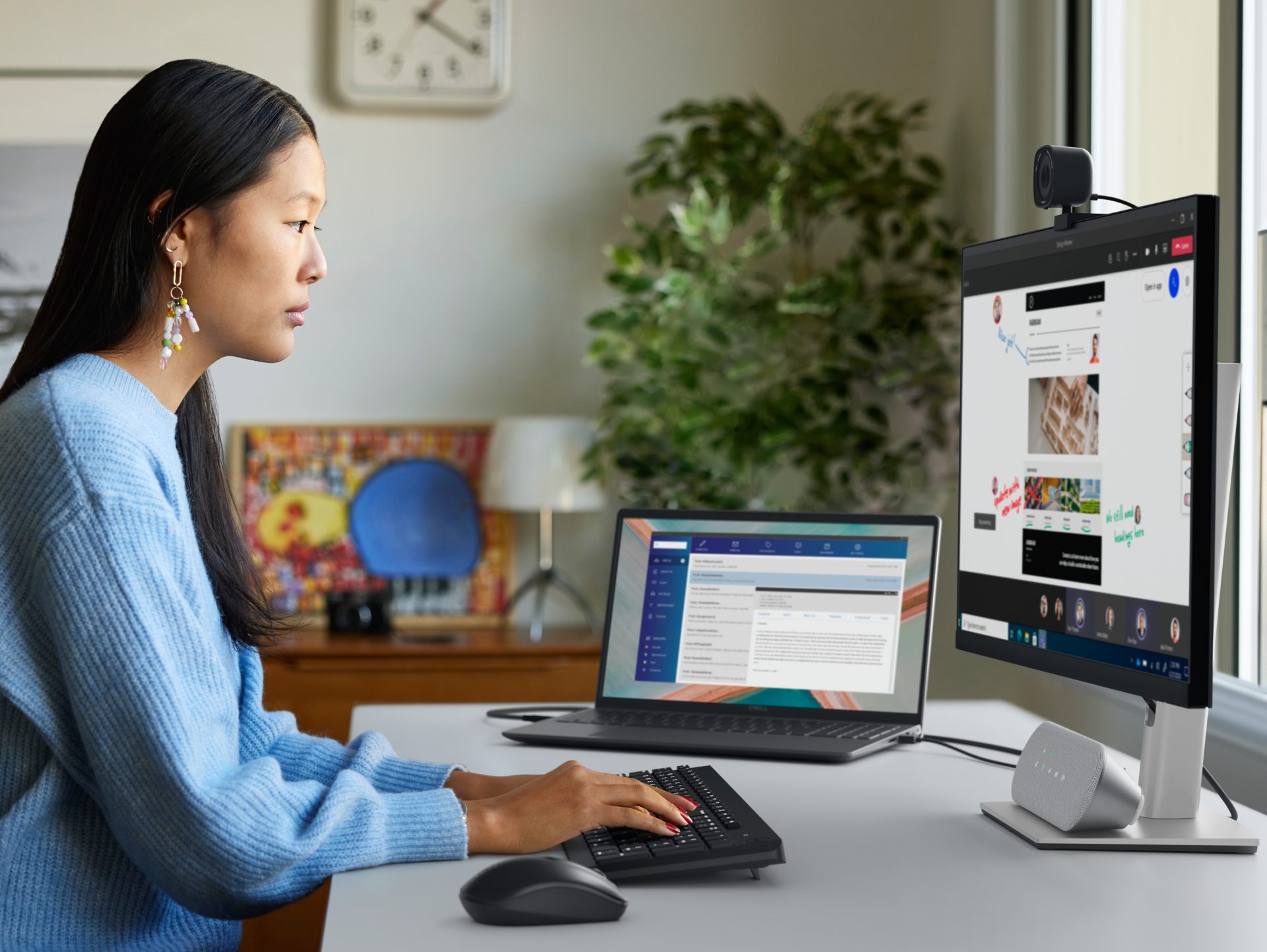 Dell amplia su portafolio de soluciones con su nuevo monitor y webcam ...