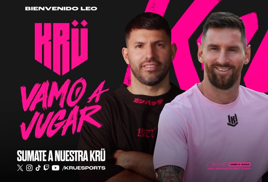 LIONEL MESSI ES EL NUEVO SOCIO DEL KUN AGÜERO EN KRÜ ESPORTS - SoloGamer